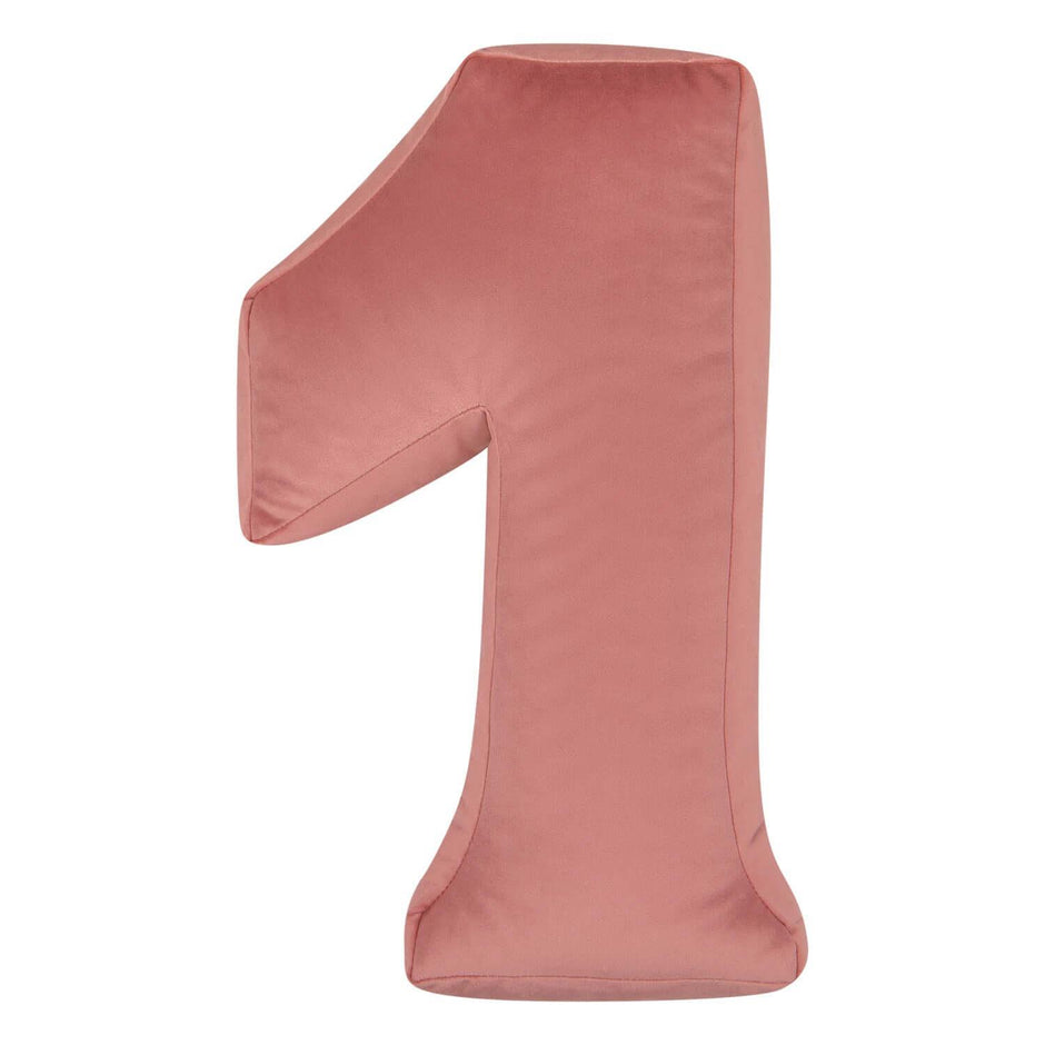 Velvet Number Cushions | Unique birthday decoration idea