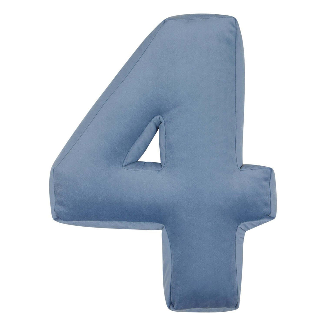 Velvet Number Cushions | Unique birthday decoration idea