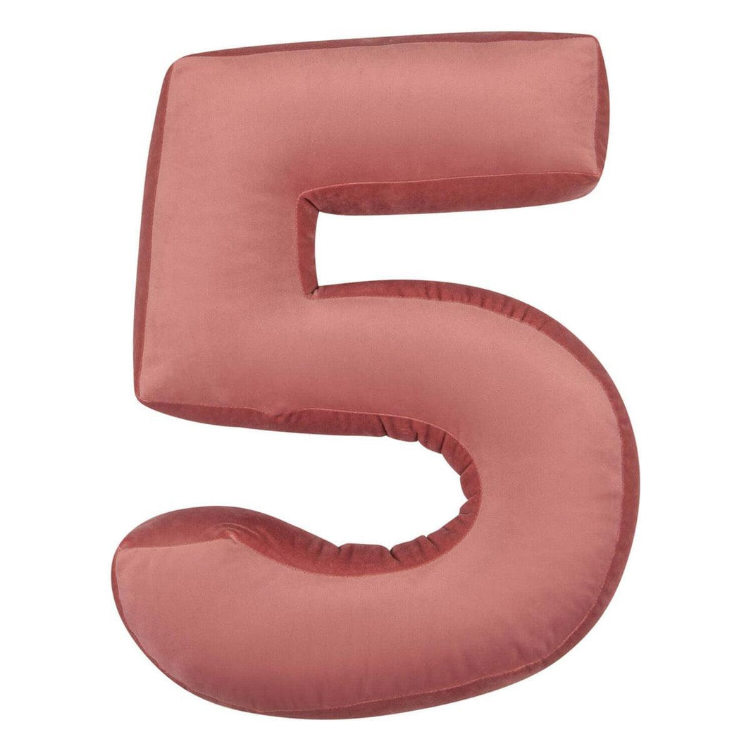 Velvet Number Cushions | Unique birthday decoration idea